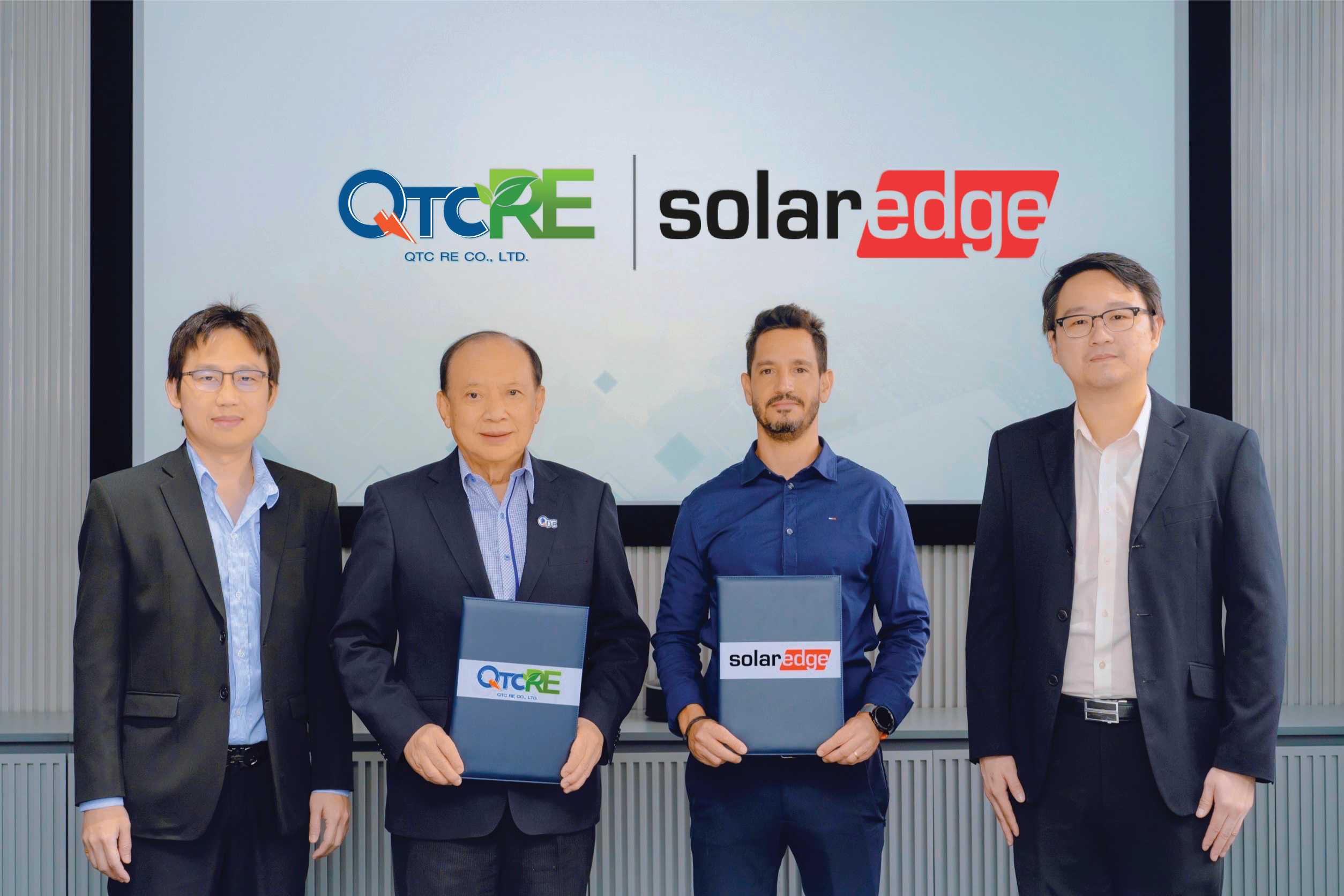 “QTC RE” ลงนาม “SolarEdge” ผู้นำด้านพลังงานโซลาร์อัจฉริยะ ด้วยโซลูชันระดับโลก | Share2Trade